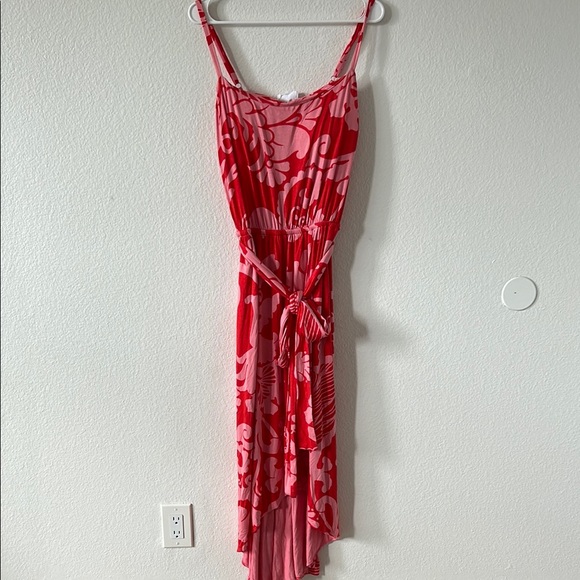Soma | Dresses | Soma Red High Low Sundress With Spaghetti Straps And ...
